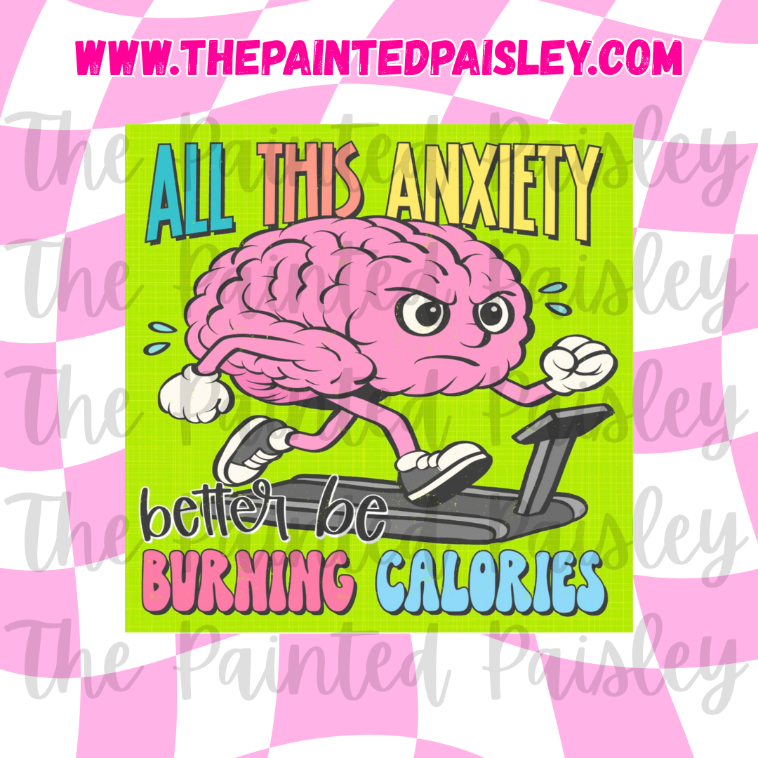 Square Cardstock - All this anxiety – The Painted Paisley